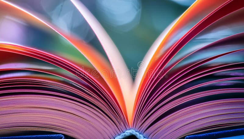 Book Pages Unfolding a Captivating Story Stock Illustration ... Book Pages Unfolding a Captivating Story Stock Illustration ...