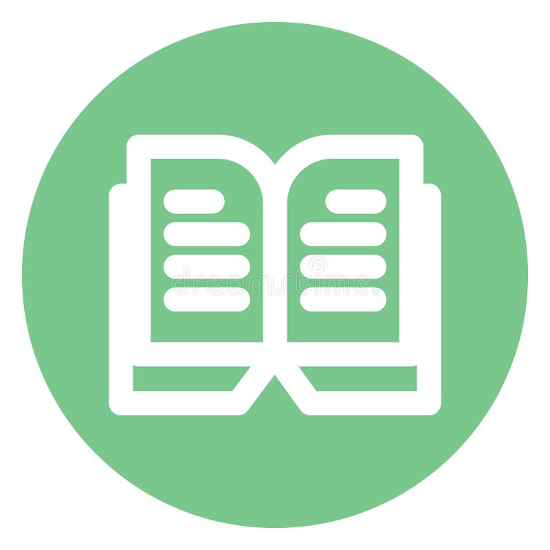 Book, Paper Bold Vector Icon Which Can Be Easily Modified or Edited ...