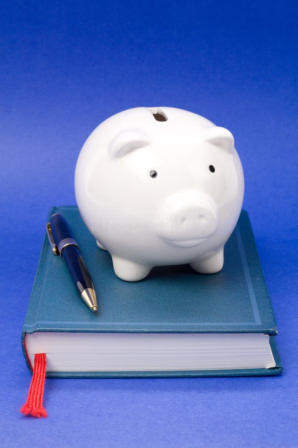 Book and Piggy Bank stock image. Image of loan, college - 3271633
