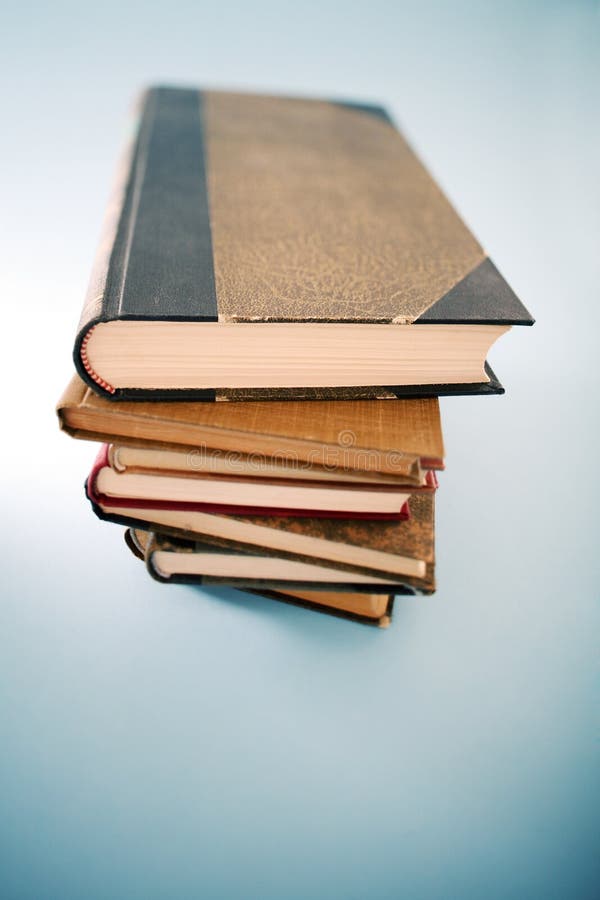 Book Pile / Stack stock image. Image of vintage, university - 23665