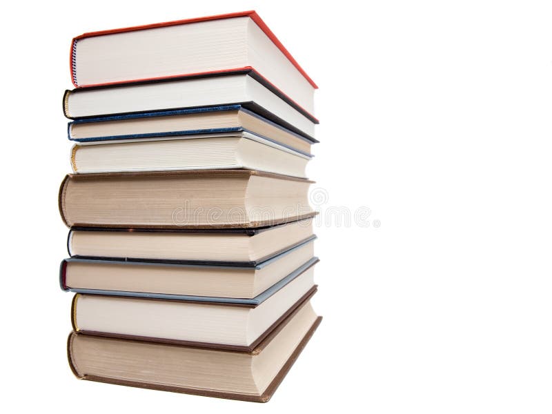 Book Pile stock image. Image of plot, archives, encyclopedia - 1119145