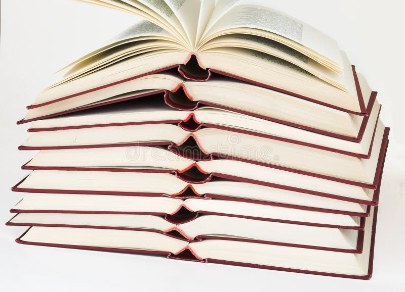 Book pile stock photo. Image of student, reading, book - 1675016