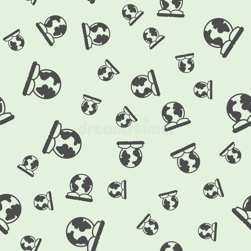 Book and Planet Earth Solid Seamless Pattern, Eco Tourism Theme. Vector ...