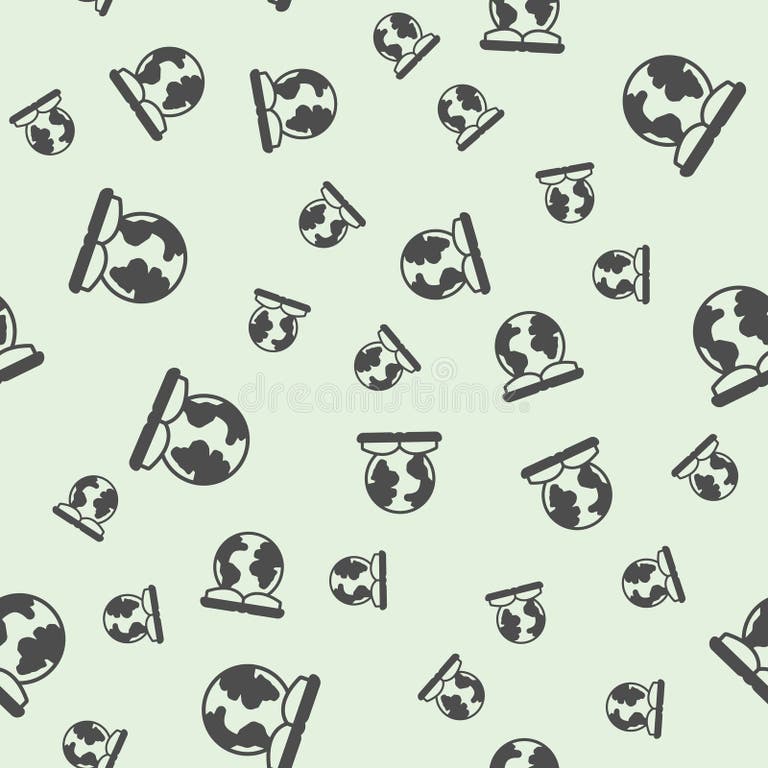 Book and Planet Earth Solid Seamless Pattern, Eco Tourism Theme. Vector Graphics Stock ...