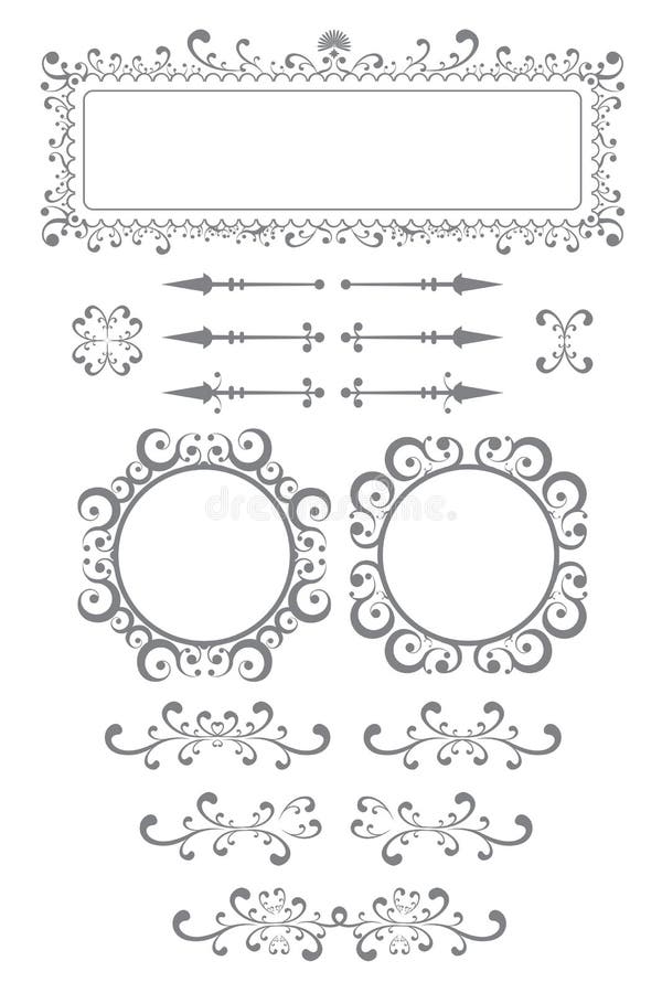 Book Plates and Frames stock vector. Illustration of retro - 37935290
