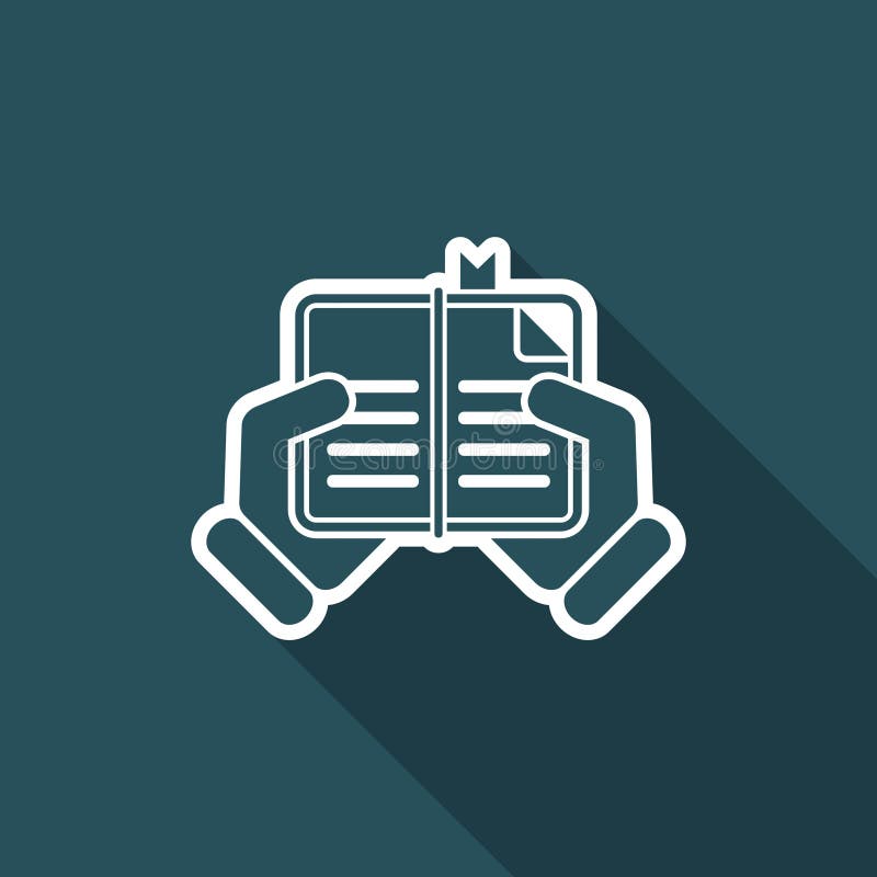 Book read icon stock vector. Illustration of download - 117818588