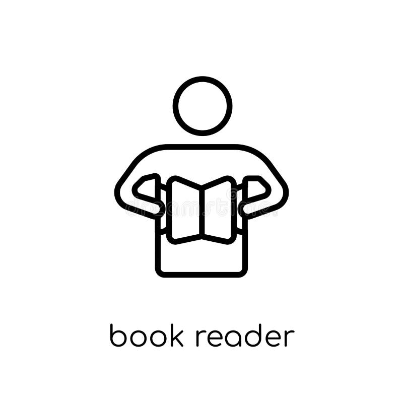 Book Reader Icon from Electronic Devices Collection. Stock Vector ...