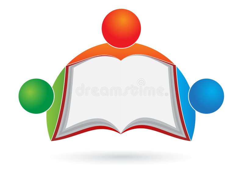 Book reader logo stock vector. Illustration of emblem - 20041914