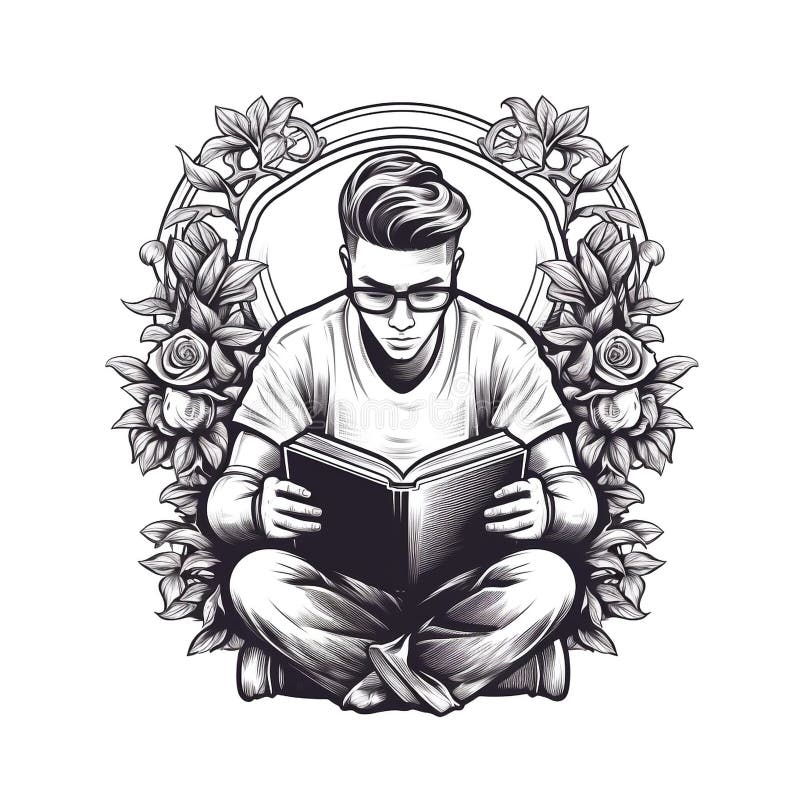 Book Reader logo stock illustration. Illustration of iconic - 281427757