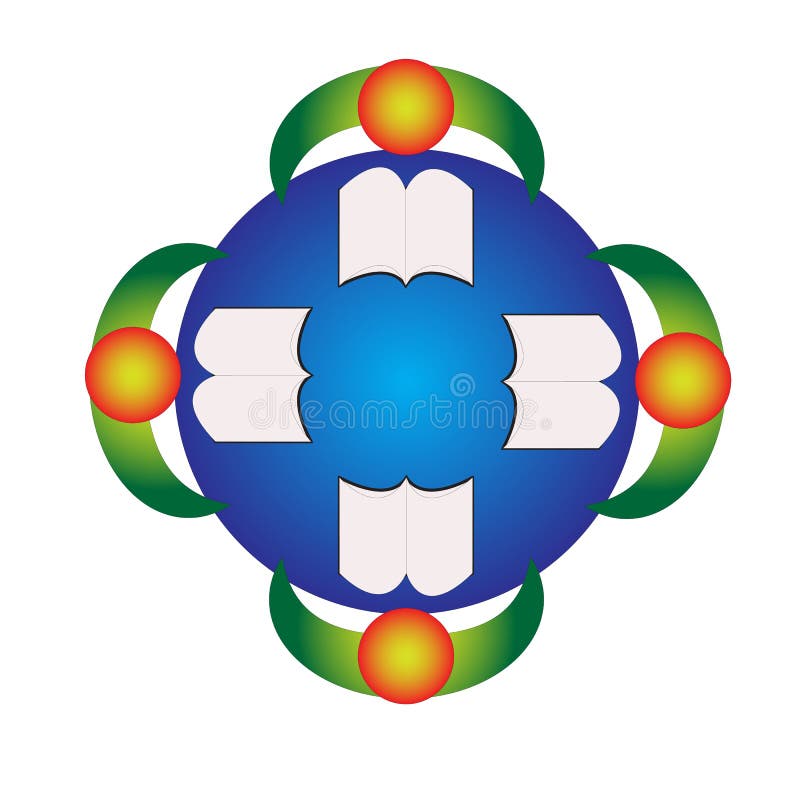 Reader logo stock vector. Illustration of artistic, abstract - 39828682