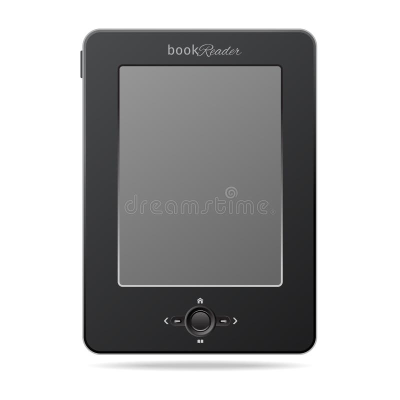 Book-reader. Vector Illustration Stock Vector - Illustration of ...