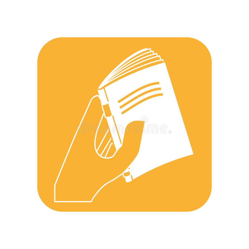 Book reading icon image stock illustration. Illustration of electronic ...