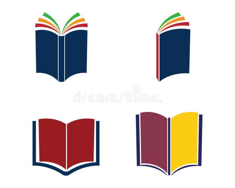 Book Reading Logo and Symbols Template Stock Vector - Illustration of ...
