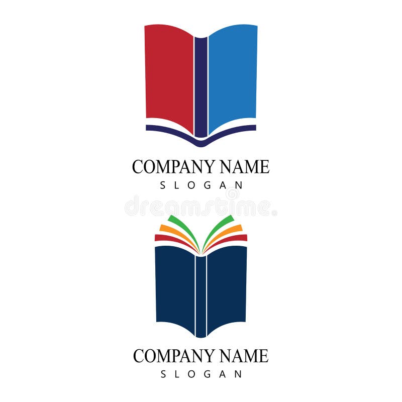 Book Reading Logo and Symbols Template Icons App Stock Vector ...