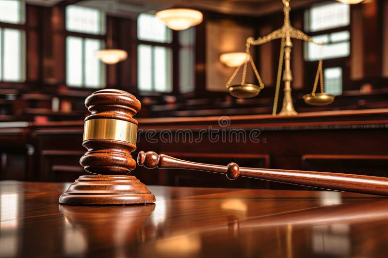 Book and Scale on Table in Library Stock Image - Image of literary ...