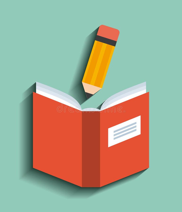 Book school design stock illustration. Illustration of textbook - 69062166