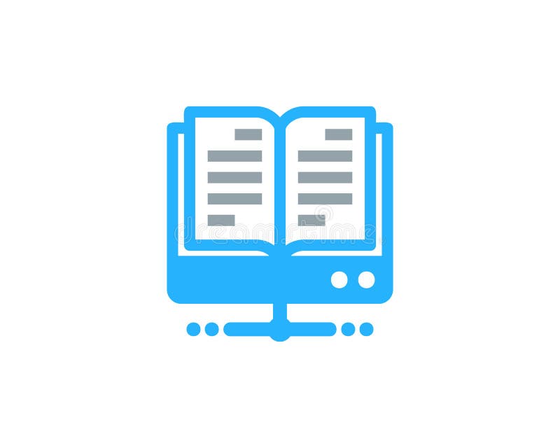School Server Logo Icon Design Stock Vector - Illustration of learn ...
