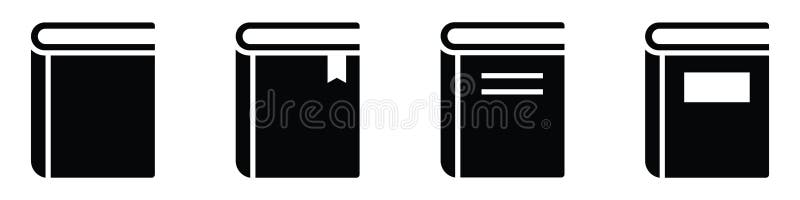 Book Set Icon. Novel Icon, Vector Illustration Stock Vector ...