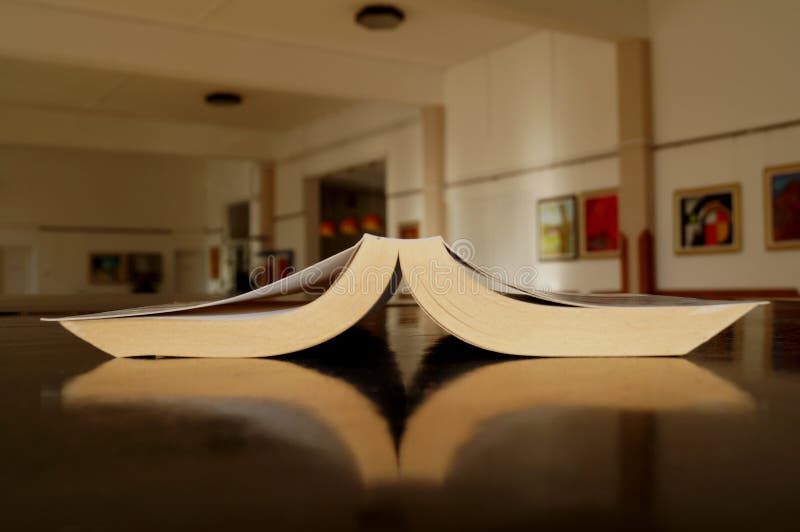 The Book and the Shadow of the Book Stock Photo - Image of coming ...