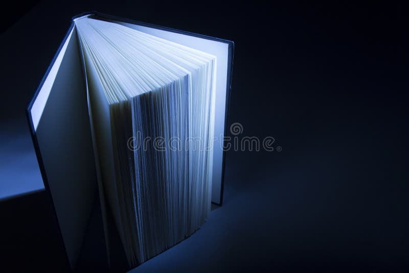 Book in the Shadows stock image. Image of mystery, glow - 40713613