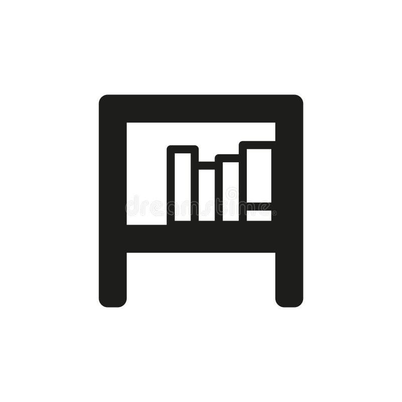 Book Shelf Icon Vector Basic Design Simple and Modern Stock Vector ...