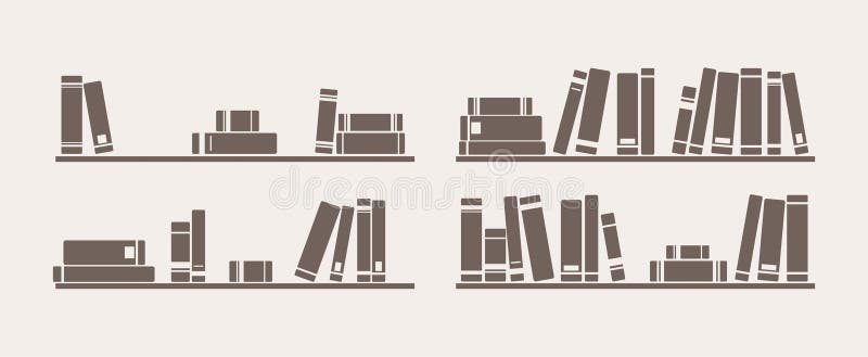 Book Shelf Banner Sketch Stock Illustrations – 174 Book Shelf Banner ...