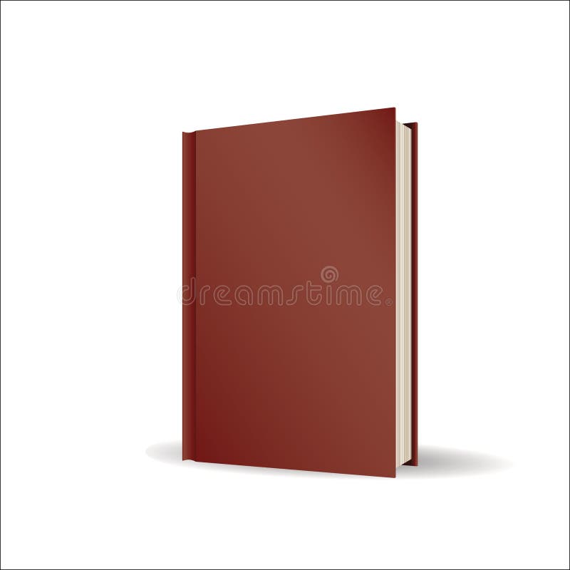 Book is on the side stock vector. Illustration of hand - 146639179