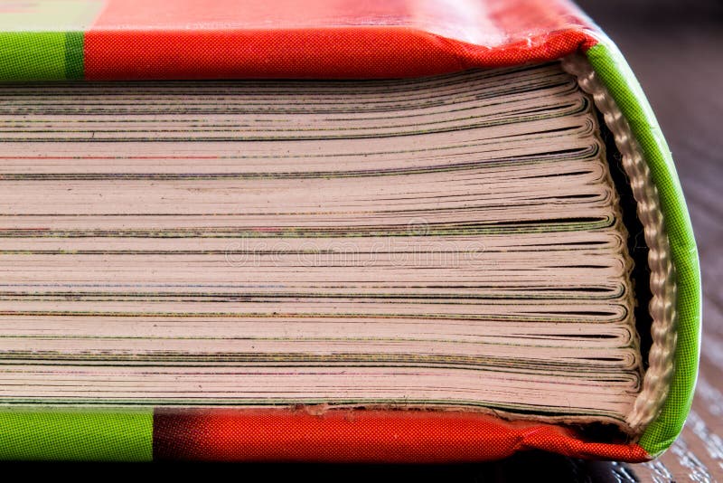 Book side view stock image. Image of information, black - 84792411