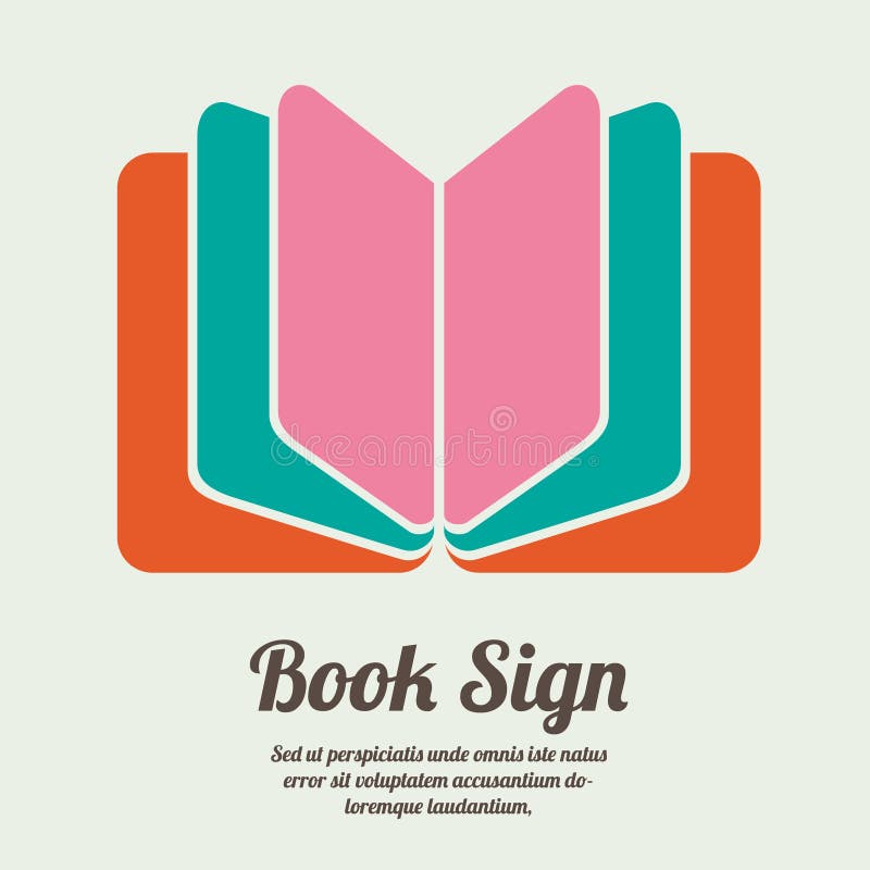 Book stock vector. Illustration of abstract, child, data - 63019080