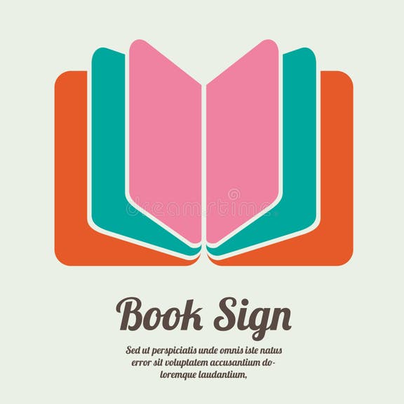Book stock vector. Illustration of abstract, child, data - 63019080