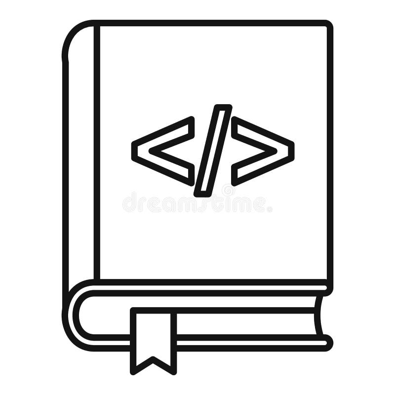 Tax Code Book Icon, Simple Style Stock Vector - Illustration of hand ...