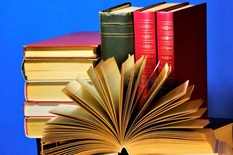 The Book is a Source of Knowledge, a Type of Printed Matter, Consists ...