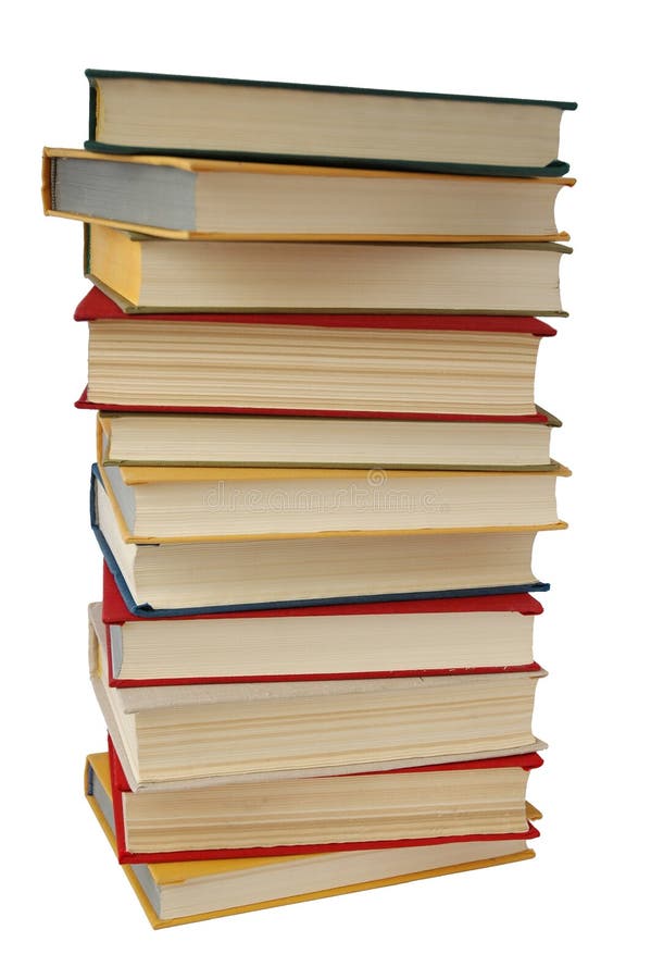 Book stack stock image. Image of document, library, literature - 2922905