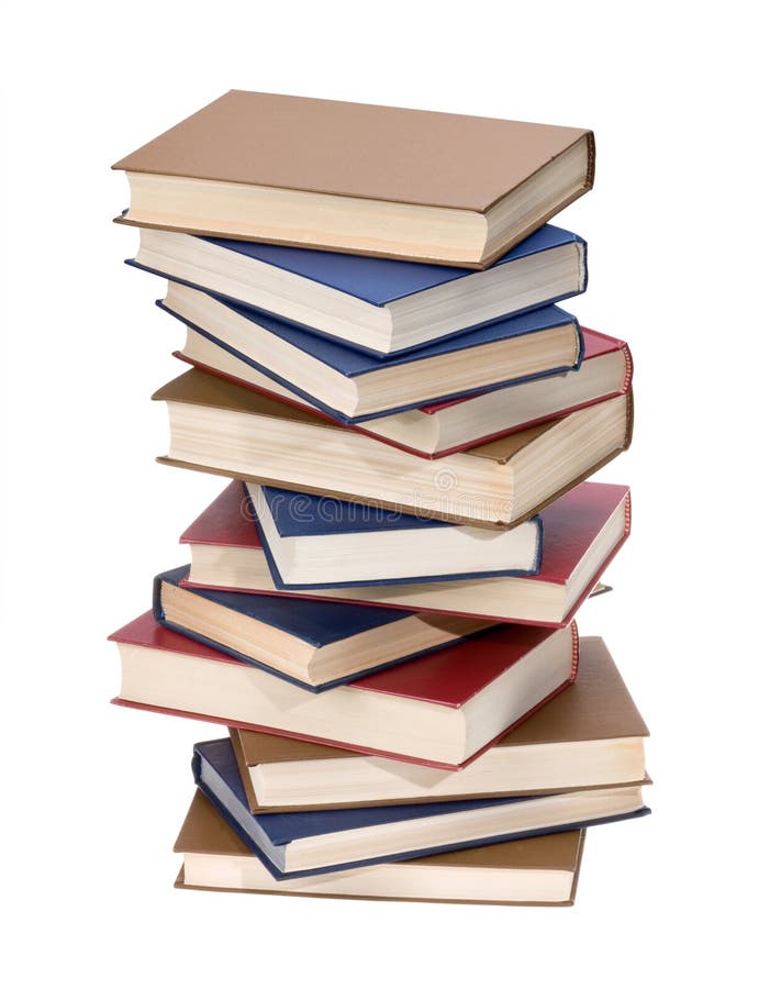 Book stack stock photo. Image of education, hardcover - 8936734