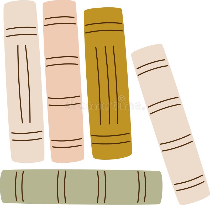 Book Stack Icon stock vector. Illustration of literature - 292249095