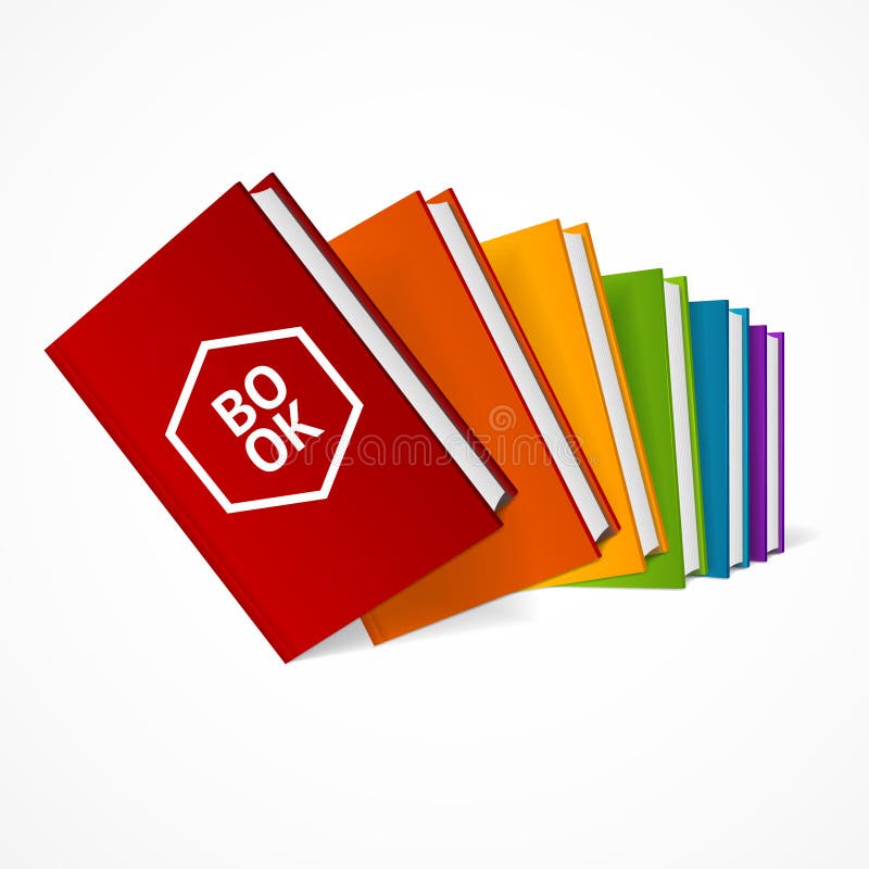 Book Stack. Vector stock vector. Illustration of heap - 62744088