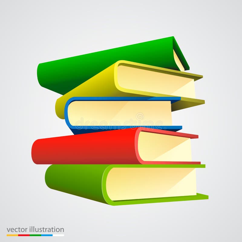 School Book Stack White Background Stock Illustrations – 12,500 School ...