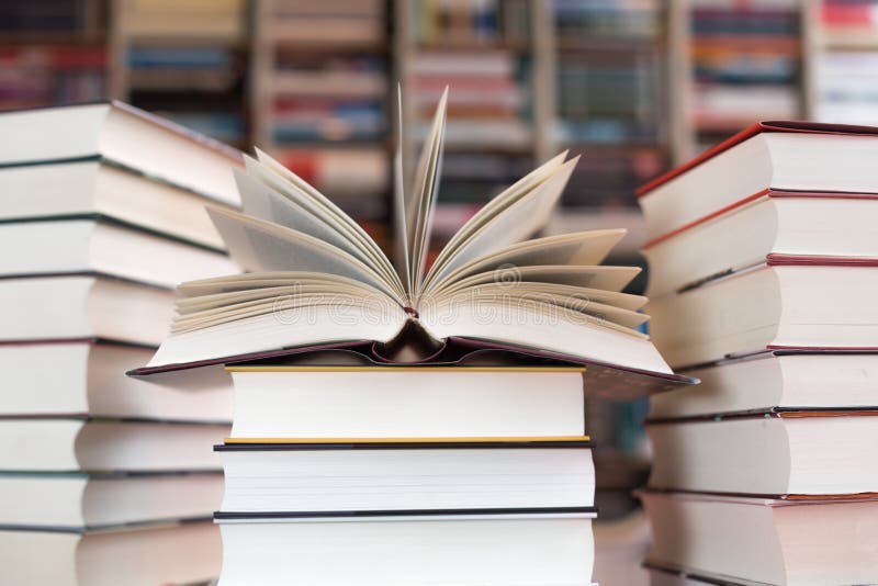 Book_stacks stock photo. Image of literacy, paper, creation - 198025758