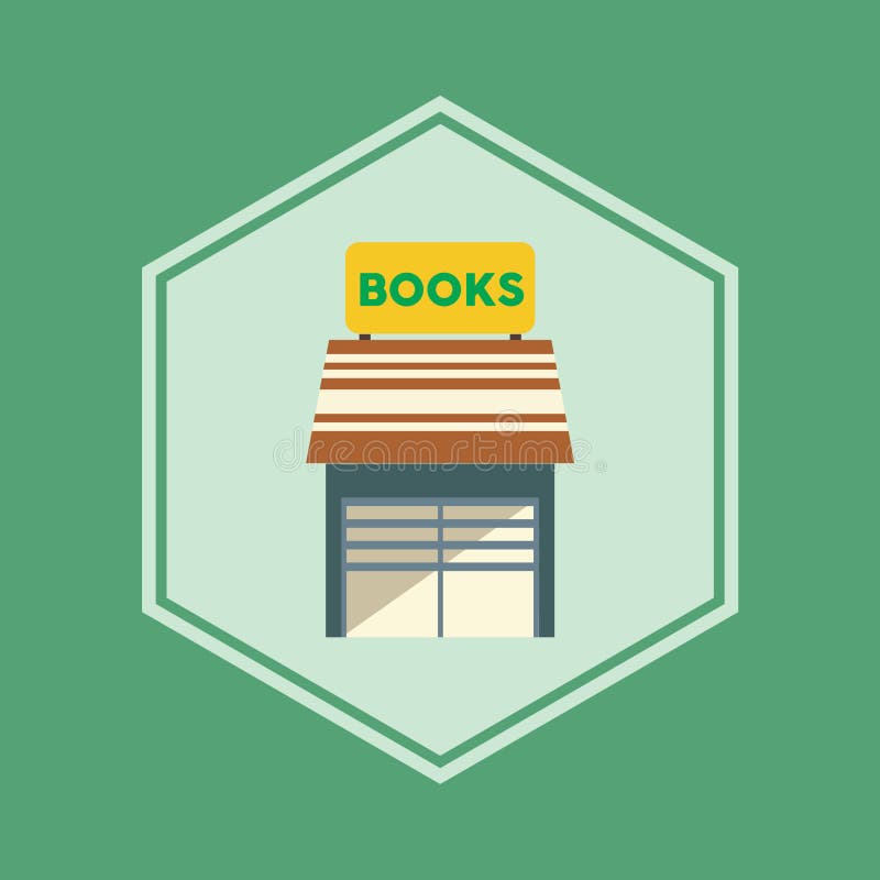 Book Stall Vector Icon Which Can Easily Modify or Edit Stock Vector ...