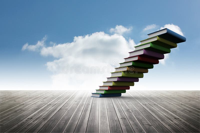 Book steps stock illustration. Illustration of people - 37368503