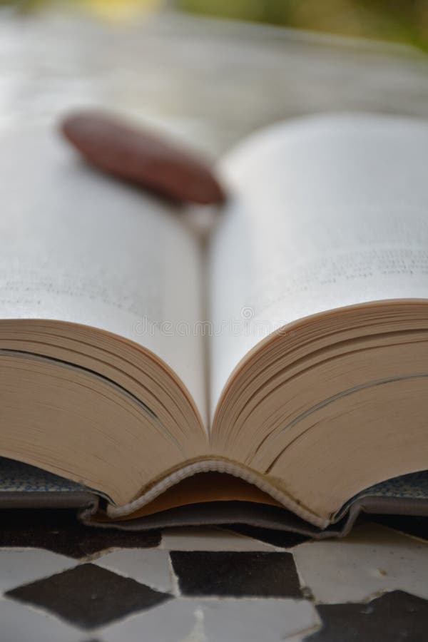 Book with stone stock photo. Image of binding, rock, pages - 52028478