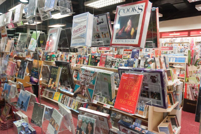 Book store in Hong Kong editorial stock photo. Image of getaway - 27327188