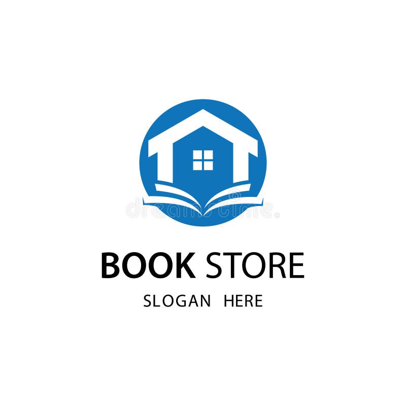 Book store logo images stock vector. Illustration of website - 196516209