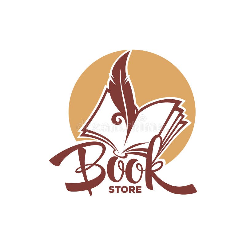 Book logo stock vector. Illustration of emblems, emblem - 74853452