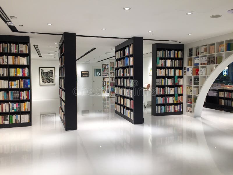 Book store stock image. Image of book, education, shelf - 255349925