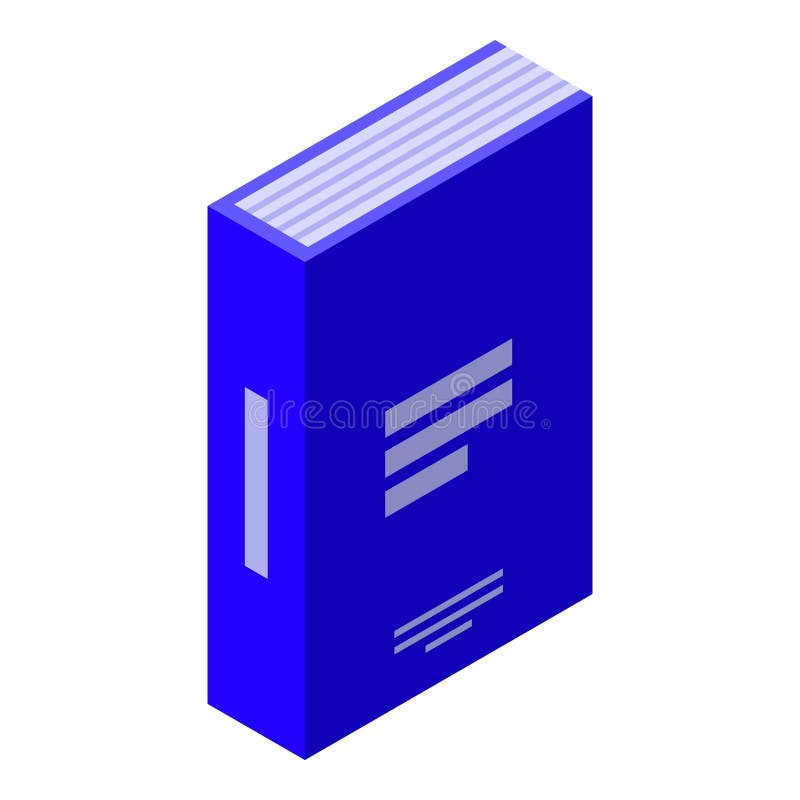 Book Story Icon Isometric Vector. Study Publication Stock Illustration ...