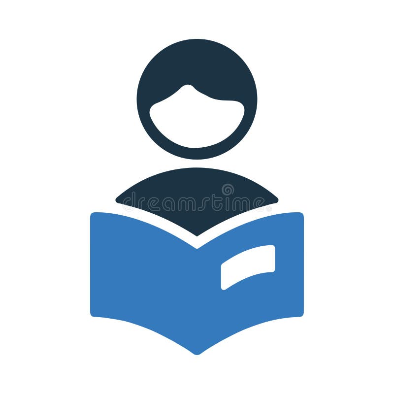 Book, Student, Learning Icon. Simple Editable Vector Illustration Stock ...