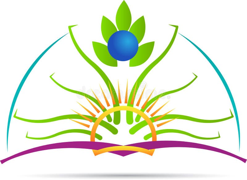 Book sun stock vector. Illustration of dreaming, agency - 50412295