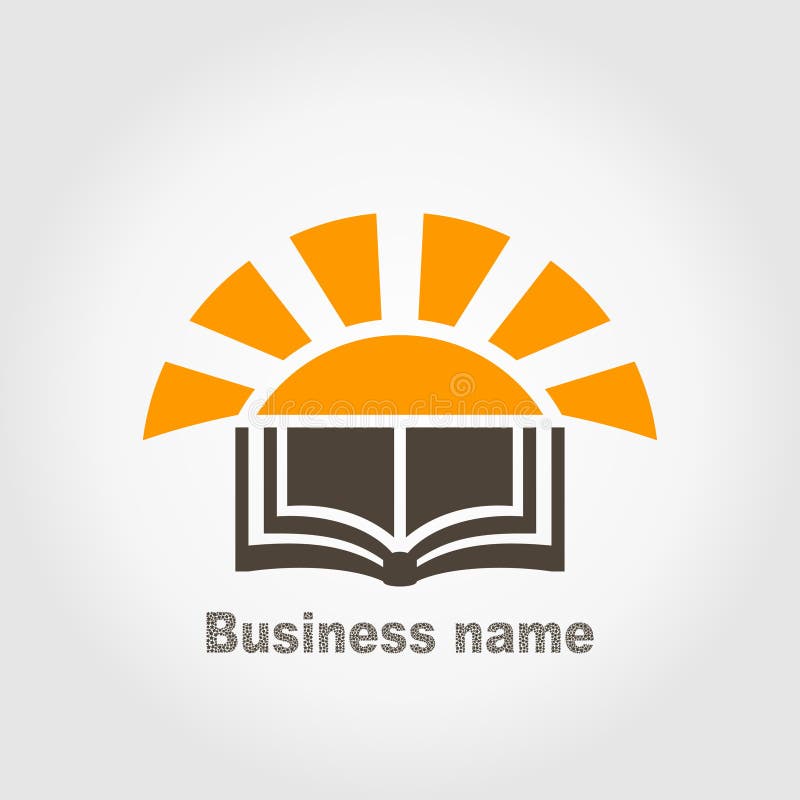 Book sun stock vector. Illustration of book, learn, identity - 39022691