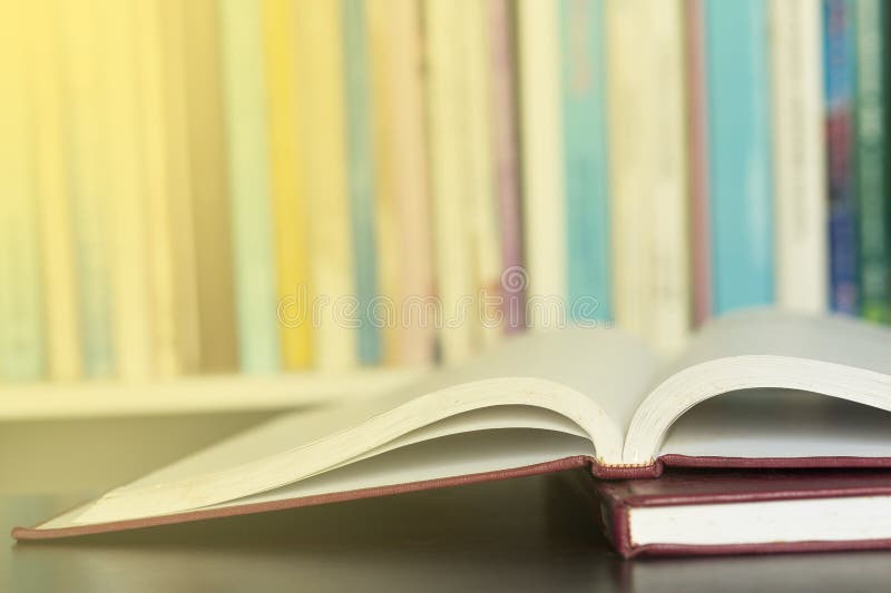 Book on table stock photo. Image of book, table, black - 142283646